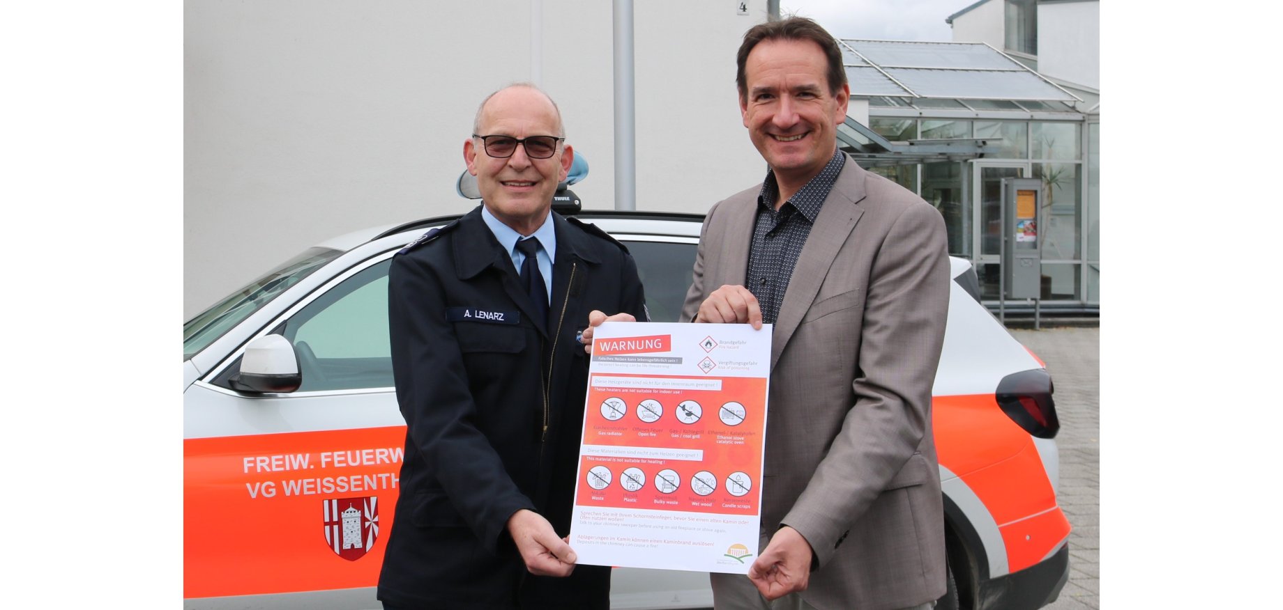 So geht heizen richtig: Feuerwehr und Verwaltung warnen vor ...